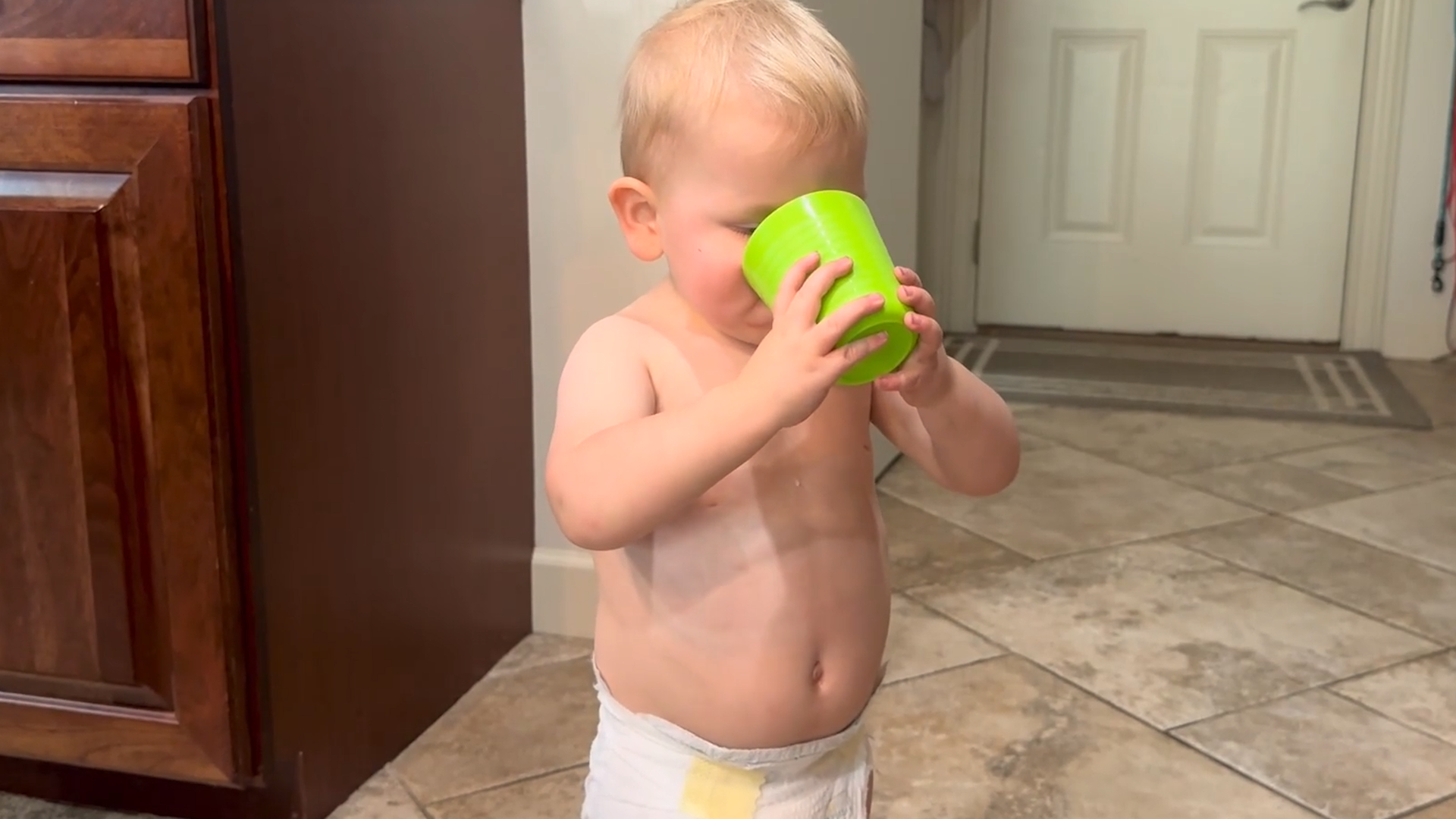 Pathways.org | Holds and drinks from a cup