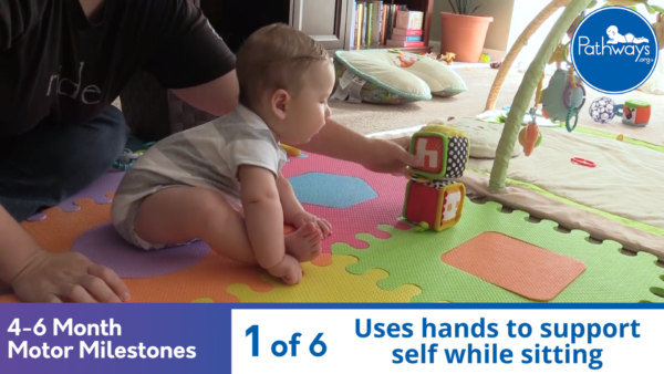 Pathways.org | 4 to 6 Month Baby - Motor Milestones to Look For